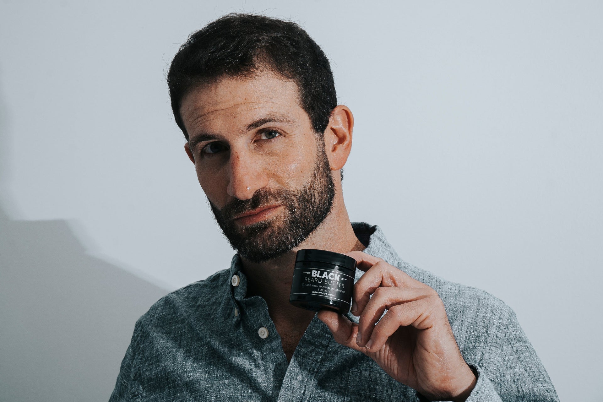 2 oz. Beard Butter | 'Black' Amber Bourbon | Beard Balm